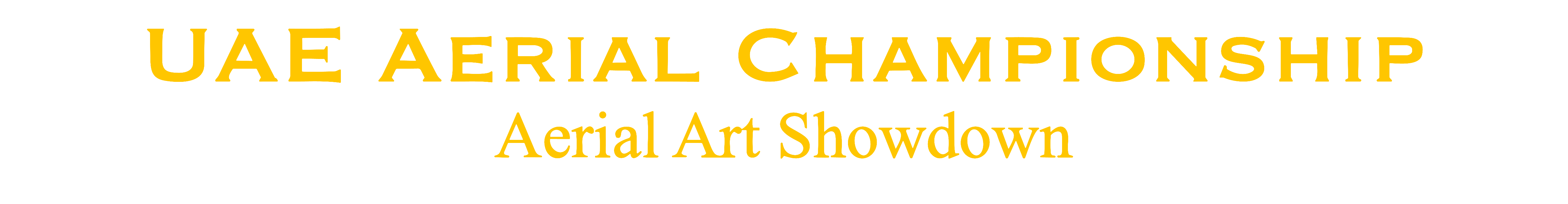 UAE AERIAL Championship